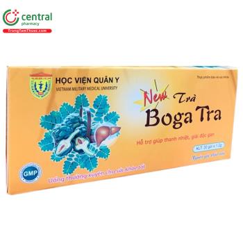 Trà Boga Tra - Làm mát cơ thể, góp phần loại bỏ độc tố ra khỏi gan