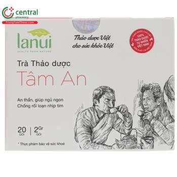 Lanui Trà thảo dược Tâm An - Giúp thư giãn, giảm mệt mỏi, căng thẳng