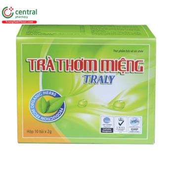 Trà Thơm Miệng Traly giúp thanh nhiệt, thải độc, thơm miệng tự nhiên