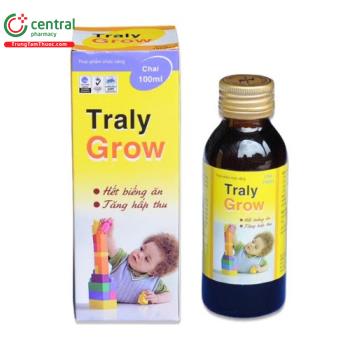 Thuốc Traly Grow - Bổ sung dưỡng chất, thúc đẩy phát triển chiều cao