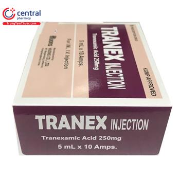 Thuốc Tranex Injection - thuốc có tác dụng cầm máu hiệu quả