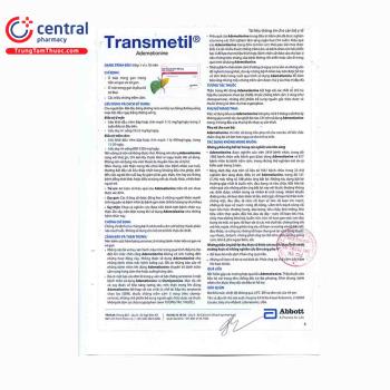 Thuốc Transmetil 500mg - Thuốc trị ứ mật gan trong xơ gan