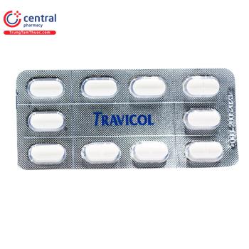 [CHÍNH HÃNG] Thuốc Travicol 500 hạ sốt và giảm đau an toàn