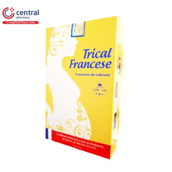 [CHÍNH HÃNG] Trical Francese bổ sung Canxi và Vitamin cho bà bầu