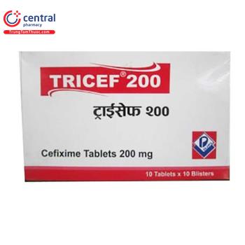 Thuốc Tricef 200 điều trị nhiễm khuẩn da, mô mềm hiệu quả