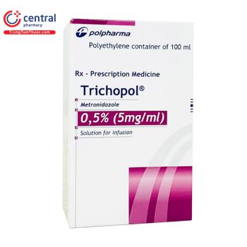 Thuốc điều trị nhiễm khuẩn Trichopol 0.5%: Chỉ định, liều dùng