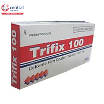 Thuốc Trifix 100 điều trị nhiễm khuẩn đường tiết niệu, hô hấp
