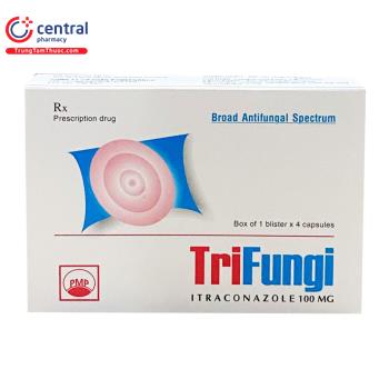 Thuốc kháng nấm phổ rộng TriFungi: Chị định, Liều dùng