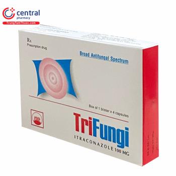 Thuốc kháng nấm phổ rộng TriFungi: Chị định, Liều dùng