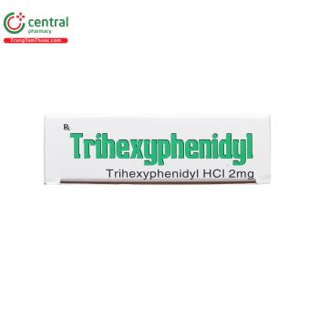 Thuốc Trihexyphenidyl 2mg Pharmedic phụ trợ trong điều trị Parkinson