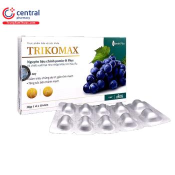 [Chính hãng] Viên uống Trikomax- viên uống cho người mắc trĩ
