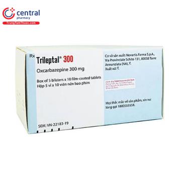 [CHÍNH HÃNG] Thuốc Trileptal 300 - Cách sử dụng chống động kinh