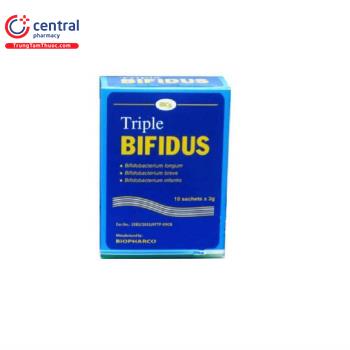 Triple Bifidus là thuốc gì? Công dụng, liều dùng, lưu ý khi sử dụng?