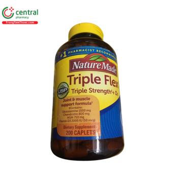 Thuốc Triple Flex Nature Made bảo vệ sụn khớp, cải thiện vận động