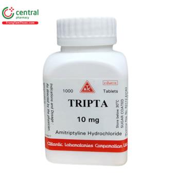 Thuốc Tripta 10mg điều trị bệnh trầm cảm, rối loạn lo âu hoặc rối loạn ...