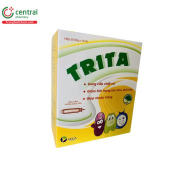 Thuốc Trita Vega (Hộp 20 ống) - Hỗ trợ nhuận tràng và giảm táo bón