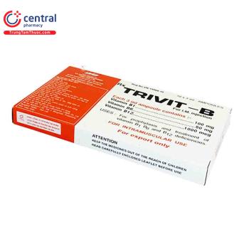 [CHÍNH HÃNG] Thuốc Trivit-B trị rối loạn thần kinh do thiếu Vitamin B