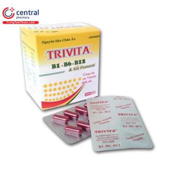 [CHÍNH HÃNG] Thuốc Trivita USA-NIC Pharma hỗ trợ viêm dây thần kinh