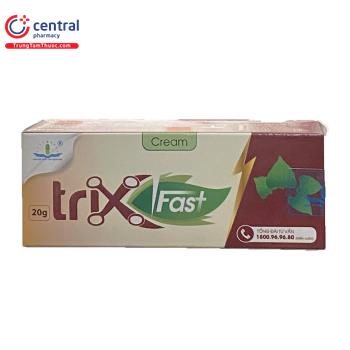 [CHÍNH HÃNG] Kem bôi Trix Fast- giải pháp giảm đau cho người bị trĩ