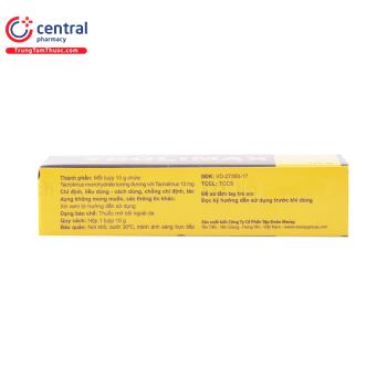 [CHÍNH HÃNG] Thuốc Trolimax 10g - Điều trị tràm, viêm da