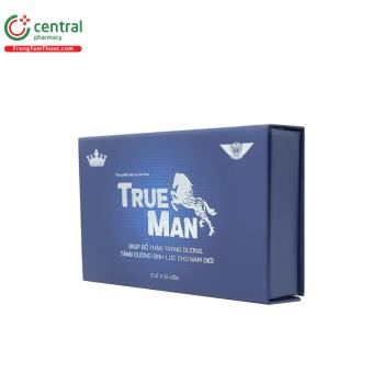 True Man - Hỗ trợ tăng cường sinh lực nam giới, giảm đau lưng mỏi gối