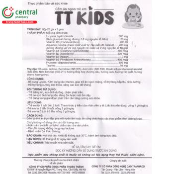 Cốm ăn ngon trẻ em TT KIDS Traphaco - Giúp trẻ ăn ngon miệng hơn