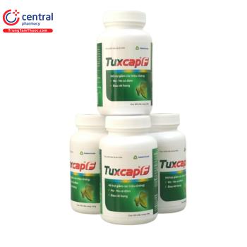 Thuốc Tuxcap F - Giúp ngừa ho, giảm đau họng đồng thời giúp loãng đờm