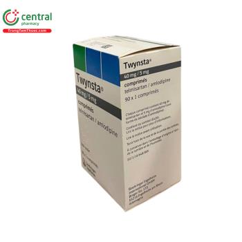 Thuốc Twynsta 40/5mg điều trị cao huyết áp, đau thắt ngực hiệu quả