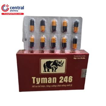 Thuốc Tyman 246 - Bổ thận tráng dương, tăng cường sinh lý