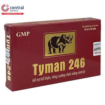 Thuốc Tyman 246 - Bổ thận tráng dương, tăng cường sinh lý