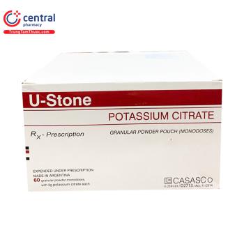 Thuốc U-Stone phòng và chữa bệnh sỏi thận, sỏi niệu quản