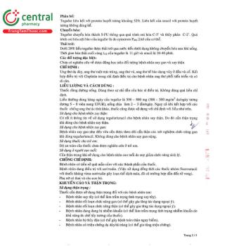 Thuốc Ufur Capsule – Điều trị ung thư dạ dày, đại trực tràng, phổi.