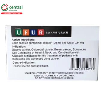 Thuốc Ufur Capsule – Điều trị ung thư dạ dày, đại trực tràng, phổi.