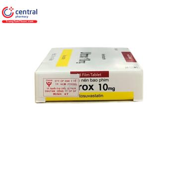 Thuốc Ultrox 10mg: thuốc chỉ định trong điều trị tăng cholesterol máu