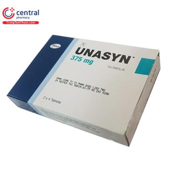 Thuốc Unasyn 375mg điều trị viêm xoang, viêm đường hô hấp