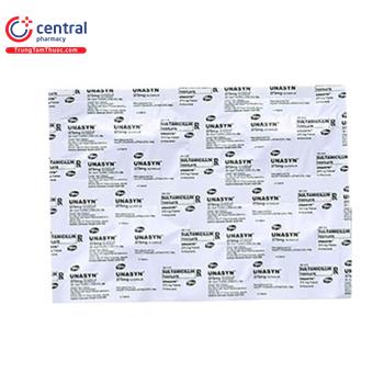 Thuốc Unasyn 375mg điều trị viêm xoang, viêm đường hô hấp