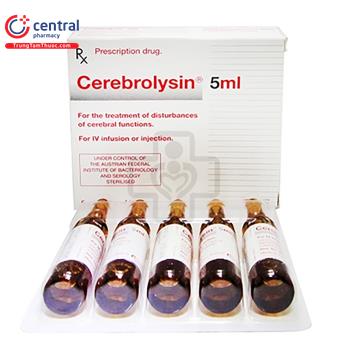 [CHÍNH HÃNG] Thuốc Cerebrolysin 5ml - điều trị rối loạn trí nhớ