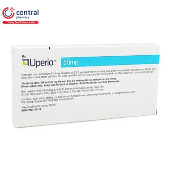 [CHÍNH HÃNG] Thuốc Uperio 50mg: Công dụng, liều dùng, chống chỉ định