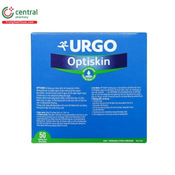 Băng gạc bám dính vô trùng bán thấm Urgo Optiskin 10 x 7cm có tốt không?
