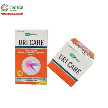 Thuốc Uri Care - Điều chỉnh lượng acid uric, giảm sưng đau do gout