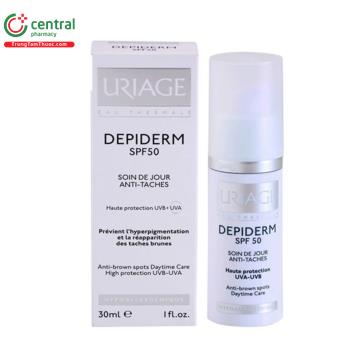 Uriage Depiderm SPF50 Soin De Jour Anti-Taches dưỡng da sáng mịn