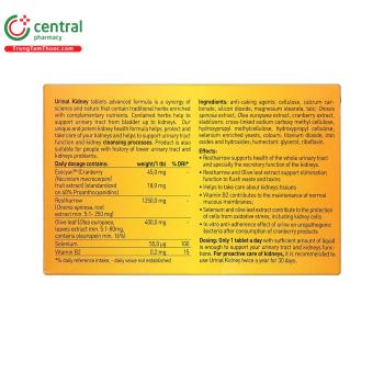 Thuốc Stada Urinal Kidney hỗ trợ tăng cường đào thải đường niệu