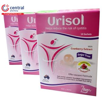 Thuốc Urisol hỗ trợ điều trị viêm đường tiết niệu