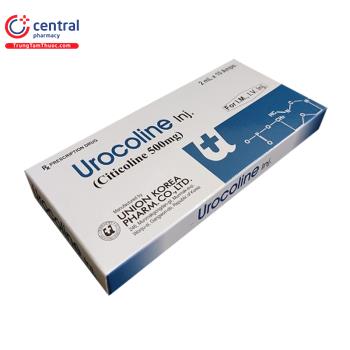 [CHÍNH HÃNG] Thuốc Urocoline Inj. 500mg - bảo vệ tế bào thần kinh