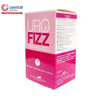 Thuốc UroFizz hỗ trợ điều trị tiểu buốt, viêm đường tiểu