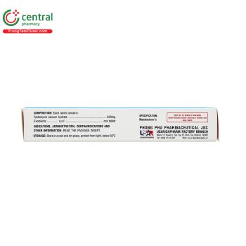 Thuốc Usarmicin Tablets 500 - Điều trị nhiễm khuẩn tiết niệu cấp