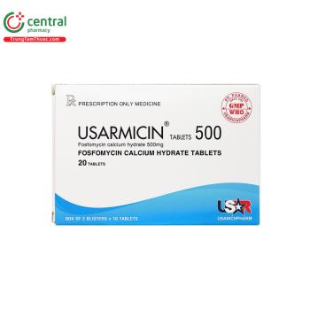 Thuốc Usarmicin Tablets 500 - Điều trị nhiễm khuẩn tiết niệu cấp