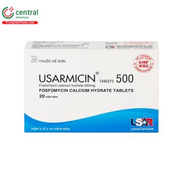 Thuốc Usarmicin Tablets 500 - Điều trị nhiễm khuẩn tiết niệu cấp
