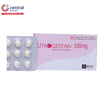 [CHÍNH HÃNG] Thuốc Utrogestan 100mg xóa tan rối loạn kinh nguyệt
