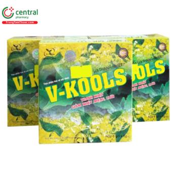 Thuốc V-kools dạng bột sủi giúp giảm nhiệt miệng, nhiệt lưỡi